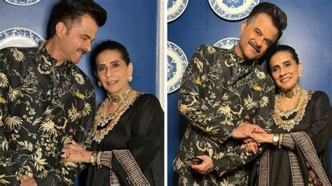 Anil Kapoor Twins In Black With Wife Sunita Kapoor Fans Call Them
