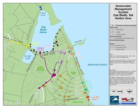 Oak Bluffs Marthas Vineyard Map