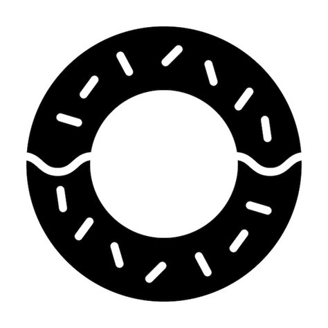 Premium Vector Donut Vector Illustration Style