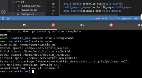 Action Quiz Goal Not Using Custom Msg Ros Basics In 5 Days C