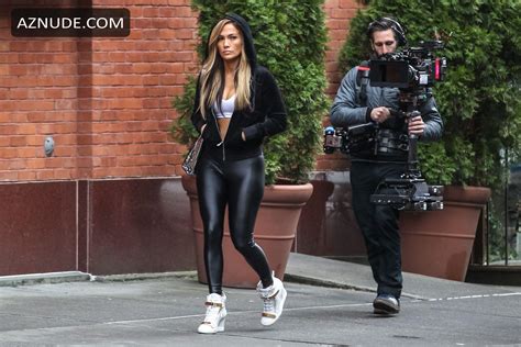 Jennifer Lopez Shows Off Her Cleavage For Her Latest Scene In The Hustlers AZNude