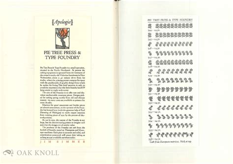 Jim Rimmers Pie Tree Press And Type Foundry
