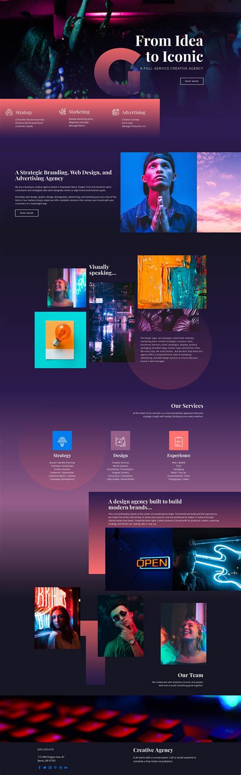 Free Template By Nicepage Builder On Behance