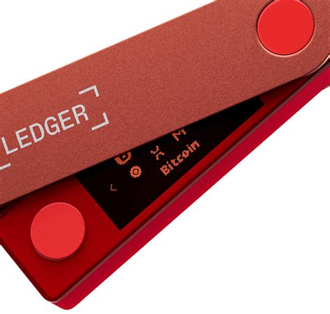 Best Buy Ledger Nano X Crypto Hardware Wallet Bluetooth Ruby Red Nx