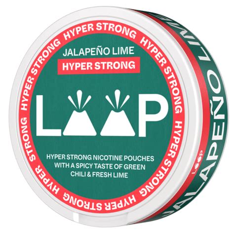 LOOP Jalapeno Lime Strong Buy Online Express Shipping Snusforsale