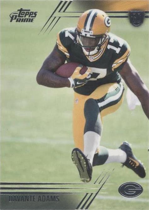 Topps Prime Rookie Variation Davante Adams Leaping RC For Sale Online EBay
