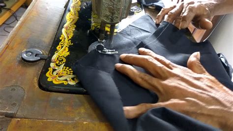 Cara Membuat Pola Dan Menjahit Celana Panjang Dewasa Laki Laki BAGIAN