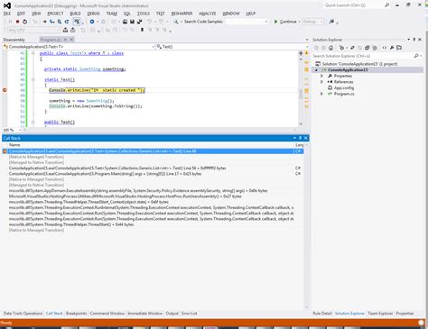 C Static Constructor Called More Than Once Stack Overflow