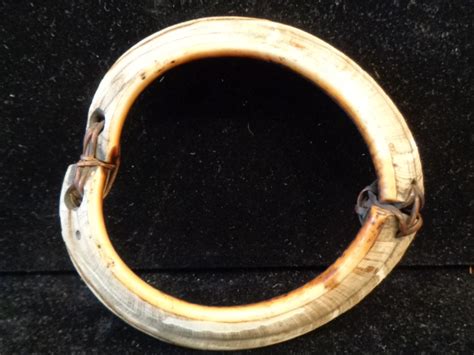 Sold Price Vintage Papua New Guinea Boar Tusk Bracelet Invalid Date Pst