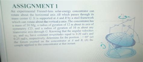 Solved Assignment 1 An Experimental Fresnel Lens