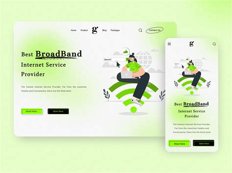 Broadband Internet Service Re Design Concept On Behance