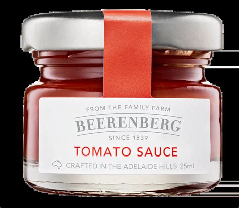 Beerenberg Tomato Sauce 60 X 25ml Foodistribute