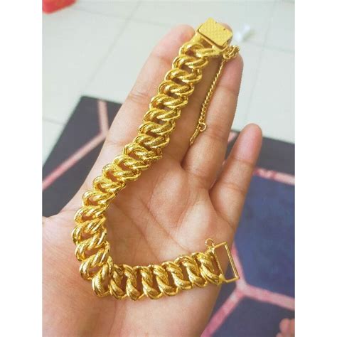 Coco Emas Indonesia Tempahan Lebar 1 5cm Shopee Malaysia