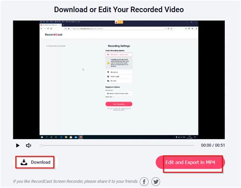 Recordcast A Free Online Screen Recorder I Have A Pc