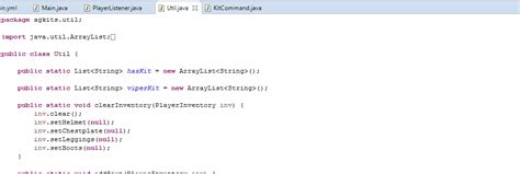 Need Help With A Kits Plugin Bukkit Forums