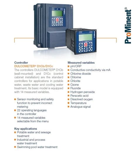 Dulcometer® D1cbd1cc Prominent Thailand