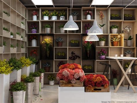 Цветочный магазин Interiors Ru Vintage Clothing Styles Shop House