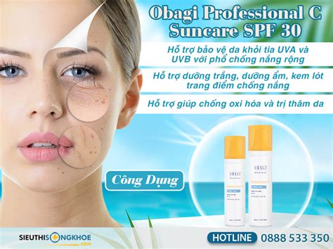 Obagi Professional C Suncare SPF 30 1 760 000đ Kem Chống Nắng