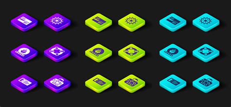 크루즈 티켓 여행 가방 선박 구명 부표 선박 스티어링 휠 및 엽서 여행 아이콘을 설정합니다 벡터 3차원 형태에 대한 스톡 벡터 아트 및 기타 이미지 Istock