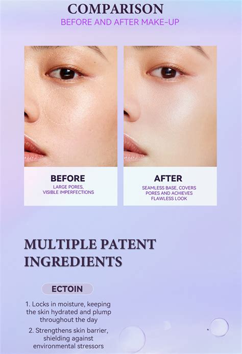 Novo Poreless Primer Face Base Primer Cream Invisable Pore Moisturizing