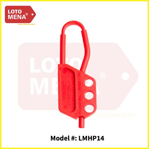 Nylon Hasp 3 Locks 3mm Loto Mena