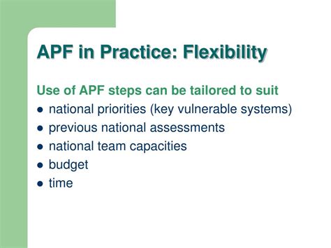 Ppt The Adaptation Policy Framework Powerpoint Presentation Free