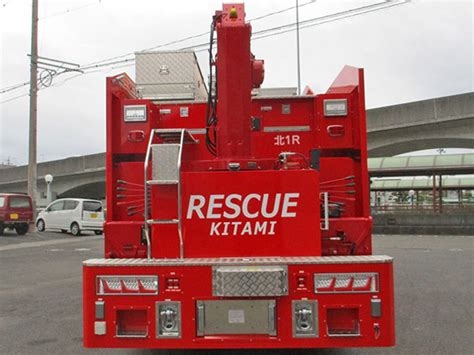 株式会社北海道モリタ消防車オリジナル製品救助工作車Ⅱ型バス型