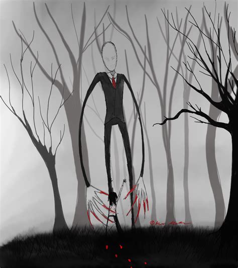 Jeff The Killer Meets Slenderman By Radiomankka On Deviantart