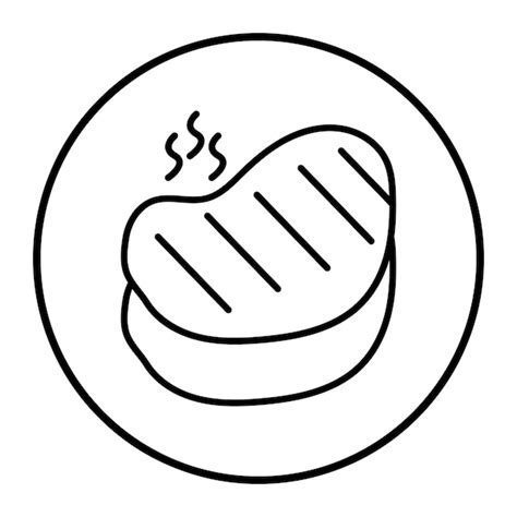 Premium Vector Steak Vector Illustration