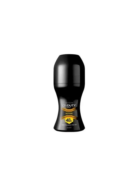 Avon On Duty Active Erkek Antiperspirant Roll On Deodorant 50ml Roll