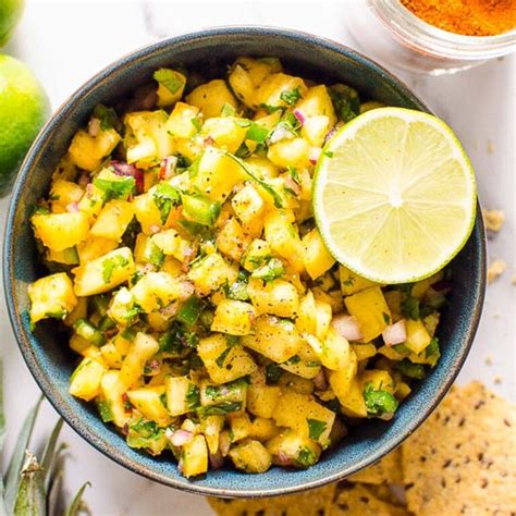 Fresh Pineapple Jalapeño Salsa