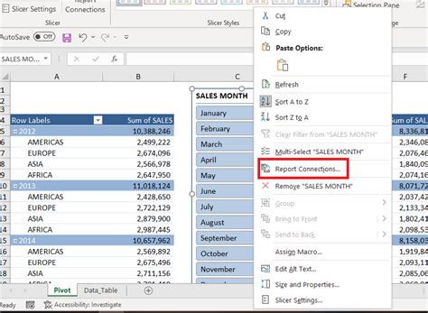 use one slicer for two excel pivot tables myexcelonline