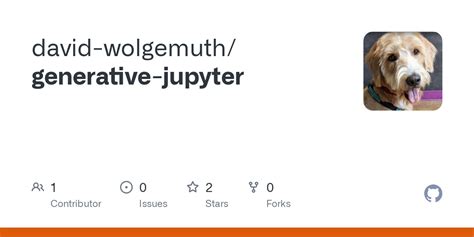 Github David Wolgemuthgenerative Jupyter