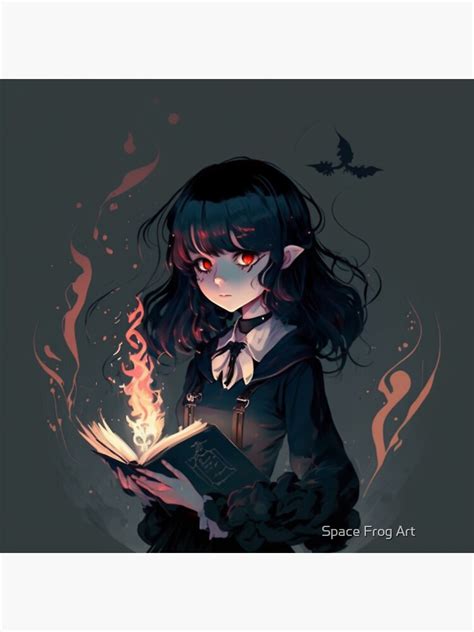 The Dark Wizards Tome Sticker For Sale By Spacefrogart Redbubble