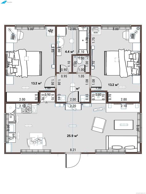 «Планоплан — бесплатная программа для дизайна интерьера помещений в 3d режиме Планировки