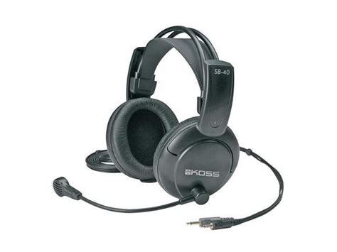 KOSS SB40 Circumaural Multimedia Stereophone - Newegg.com