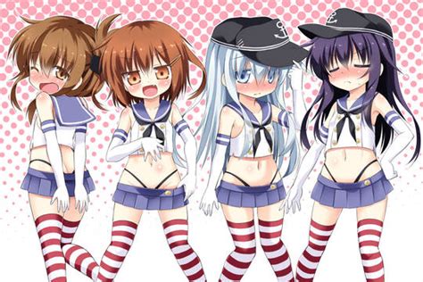 ぜかまし装備な第六駆逐隊 Kuro