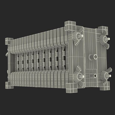 Fuel Cell Stack 3d Model 29 3ds C4d Ma Max Obj Free3d