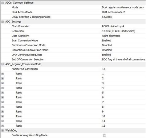 Adc External Trigger Options Stmicroelectronics Community