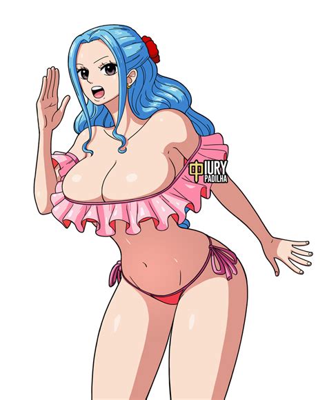 Iury Padilha Nefertari Vivi One Piece 1girl Artist Name Bare