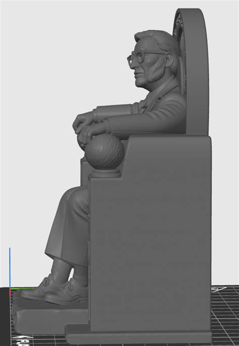 🧪 Isaac Asimov Father Of Robotics 3dx Prestige Statue Science