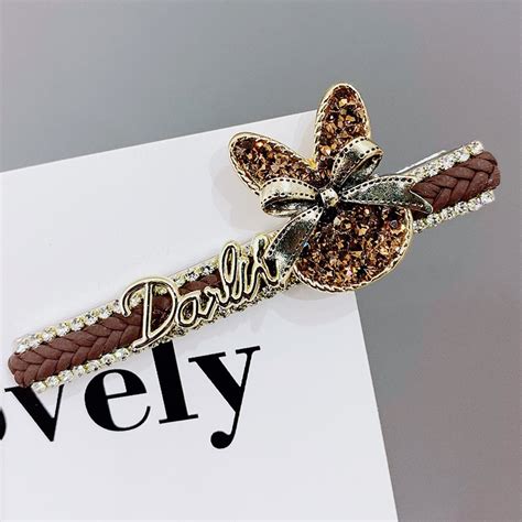 여성용 럭셔리 샤이니 다이아몬드 머리핀 크리스탈 체코 다이아몬드 워드 헤어 클립 스타일링 헤어 그립 럭셔리 액세서리 헤어 핀 리본핀머리 핀머리삔머리핀명품 머리삔명품