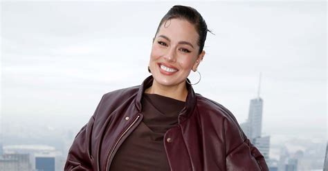 Ashley Graham Kicks Off Nyfw In Figure Hugging Dress And Chic Puffer