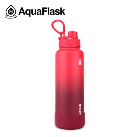 Aquaflask 40oz Wide Mouth With Cap Lid Vacuum Insulated Drinking Water