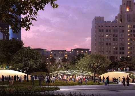 Four Competing Designs Unveiled For Downtown La Park