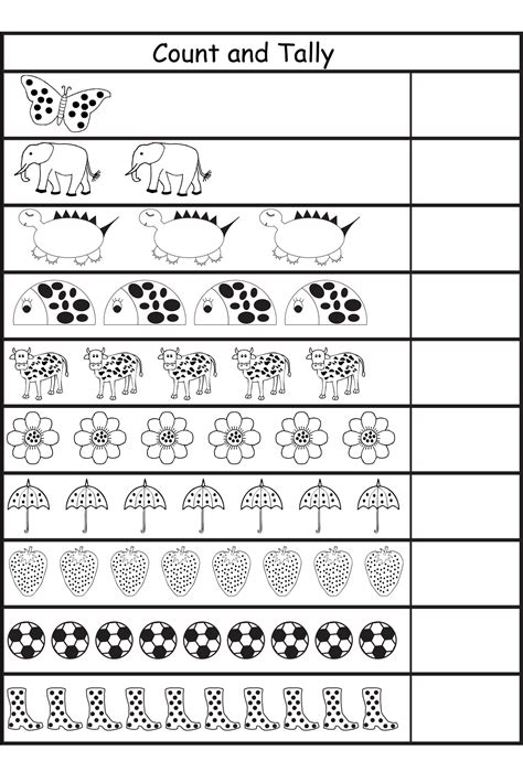 Tally Chart And Picture Graph Worksheet