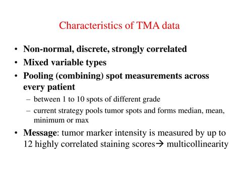 Ppt Tree Based Methods For Analyzing Tissue Microarray Data