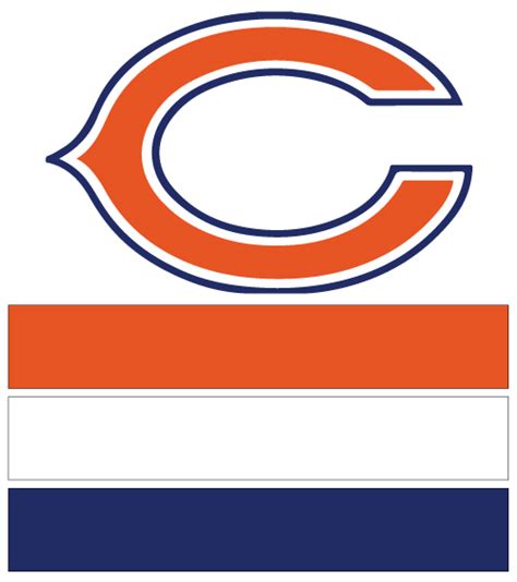 Chicago Bears Football Nail Art Ideas And Designs Spirit Wear Nail Wraps