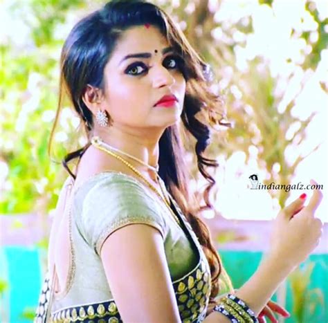 Nitya Ram Nandhini Tv Serial Actress Ganga Hot Tv Serial Actress In Saree Indian Filmy Actress