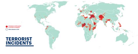 Maps Of Global Terrorism Where All It Is Hurting Most